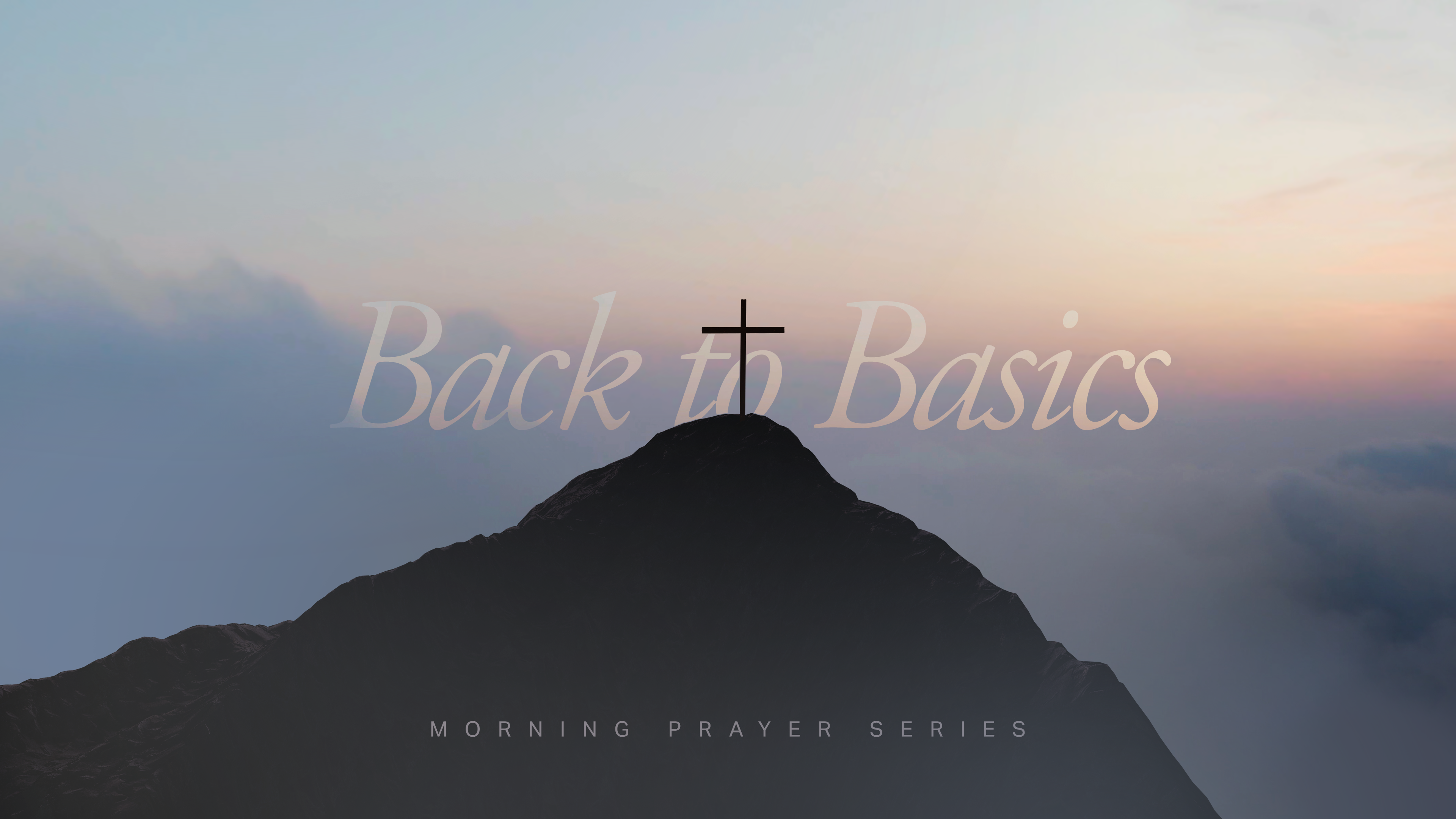 Back to Basics | Sean Pinder Ministries