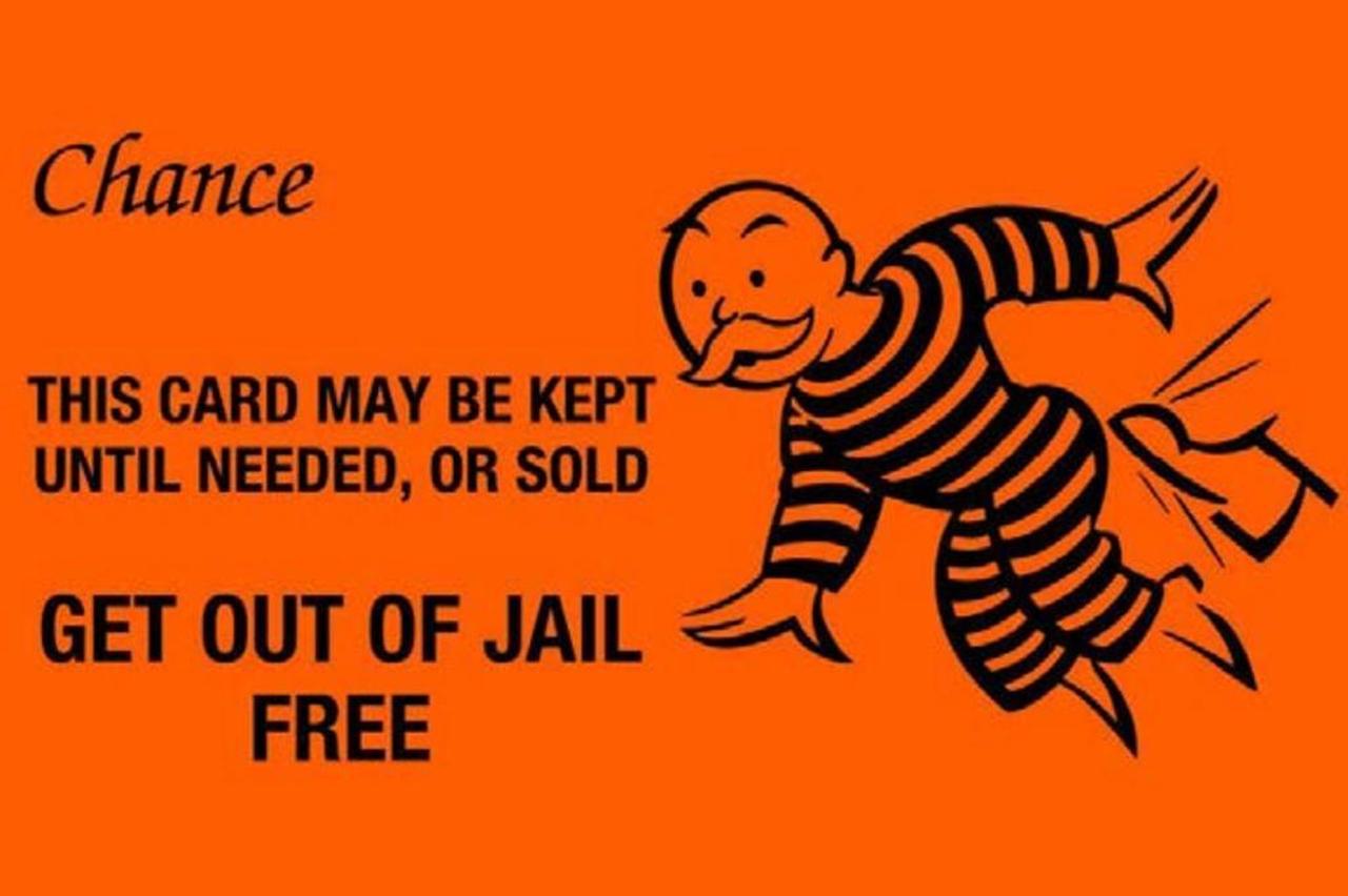 Get Out Of Jail Free Card Hope Church